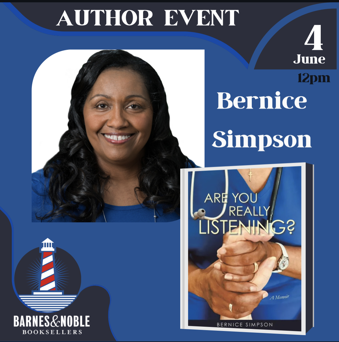 Book Signing Event June 4, 2023 – Bernice Simpson Author
